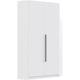 Eckschrank wimex "Marburg", wei&szlig;, B:95cm H:199cm T:95cm, Holzwerkstoff, Schr&auml;nke, Eckschrank