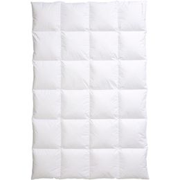 Centa Star Daunenbettdecke CENTA-STAR "Nordic", wei&szlig;, B:135cm L:200cm, Bezug: 100% Baumwolle. F&uuml;llung: 90% Daunen, 10% Federn, Bettdecken, hochwertiges Naturprodukt mit hervorragendem W&auml;rmeverm&ouml;gen