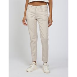 Relax-fit-Jeans Gang "94AMELIE CROPPED", Damen, Gr. 34, N-Gr, gr&uuml;n (asparagus), Denim/Jeans, Obermaterial: 97% Baumwolle, 3% Elasthan, unifarben, relaxed fit 7/8-L&auml;nge, Jeans, aus robustem Gabardine Stretch