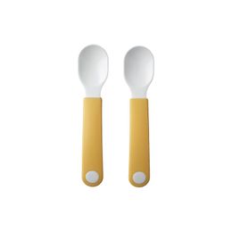 Kinderbesteck Mepal "Lernl&ouml;ffel Mio 2er Set", gelb, 2, Essbesteck-Sets, Sp&uuml;lmaschinengeeignet
