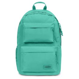 Freizeitrucksack Eastpak "PADDED DBL Aquamarine Blue", Gr. B/H/T: 28,5cm x 47cm x 21cm, t&uuml;rkis, Polyester, Rucks&auml;cke Freizeitrucksack