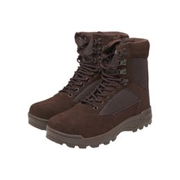 Brandit Damen Stiefel "Brandit Tactical Zipper Boots", Gr. 41braun, Polyester, unifarben, Schuhe