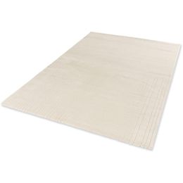Sch&ouml;ner Wohnen Kollektion Teppich "Pure 6317-242", beige (creme), B:160cm H:22mm L:230cm, Kunstfaser, SCH&Ouml;NER WOHNEN-KOLLEKTION, Teppiche, Teppich, Kurzflor, Hoch Tief Struktur, Wohnzimmer, Sch&ouml;ner Wohnen Kollektion