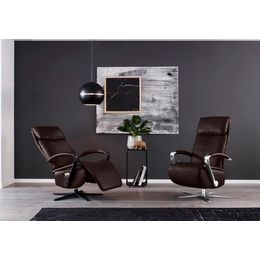 Relaxsessel W.Schillig "rumbaa", braun (mocca z69), B:73cm H:115cm T:84cm, Longlife Xtra-Leder Z69: Das feinnarbige, gedeckte Softleder Z69 besticht durch seine au&szlig;ergew&ouml;hnliche Weichheit im trendigen &raquo;Vintage-Look&laquo;, Hautst&auml;rke 0, 9 - 1, 1 mm, Sessel, Relaxsessel, wahlweise mit Doppelmotor, in Gr&ouml;&szlig;en S, M & L, mit 5-Sternfu&szlig;