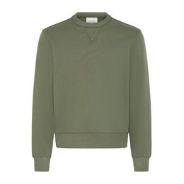 Longpullover Casual Friday "Sweater CFPersson", Herren, Gr. XXL, gr&uuml;n (beetle), Obermaterial: 89% Baumwolle CO. 11% Polyester PES., Pullover Longpullover