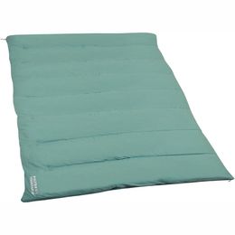 Deckenschlafsack Polydaun "Beach House DUO", hell blau, Schlafs&auml;cke, B/L: 150cm x 210cm, umlaufender Rei&szlig;verschluss, Obermaterial: 100% Polyester. F&uuml;llung: 100% Polyester. Innenbeschichtung: 100% Baumwolle, L:210cm