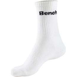 Bench Damen Tennissocken 6x wei&szlig;, Gr&ouml;&szlig;e 35/38