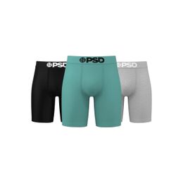 Boxershorts PSD "PSD SEA CORE CTN 3PK", Herren, Gr. XL, 1 Stk., bunt (multi), 95% Baumwolle, 5% Elasthan, Unterhosen