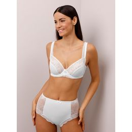 w&auml;schepur Taillenslip W&Auml;SCHEPUR, Damen, Gr. 40, 2 Stk., wei&szlig; (2x wei&szlig;), 84% Polyamid, 16% Elasthan, Unterhosen Taillenslip