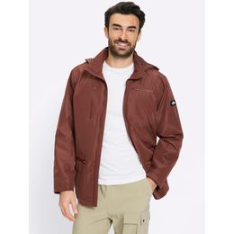 Outdoorjacke Catamaran, Herren, Gr. 50, braun (rotbraun), 100% Polyester, unifarben, Jacken Outdoorjacke