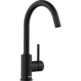 K&uuml;chenarmatur Blanco "MIDA", schwarz matt, B:19cm H:33cm T:11cm, Messing, Armaturen, Rohrauslauf