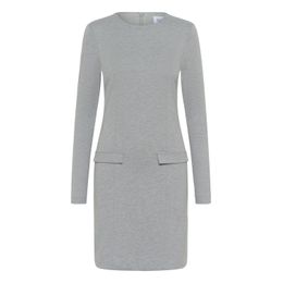 Jerseykleid Saint Tropez "Jerseykleid MinoraSZ", Damen, Gr. L, N-Gr, city skyline melange, Obermaterial: 69% Polyester PES. 27% Viskose CV. 4% Elasthan EL., Kleider Jerseykleid