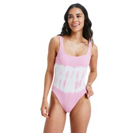Badeanzug Roxy "Sunrise", Damen, Gr. XL, pink (bonbon), Recycling-Polyester, Badeanz&uuml;ge Badeanzug