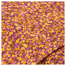 buttinette Viskose-Leinen "Bl&uuml;mchen", lila-color
