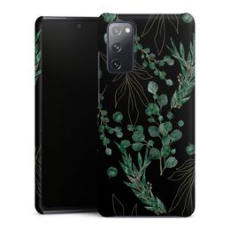 DeinDesign Galaxy S20 FE Handy Premium Case Smartphone Handyh&uuml;lle Schutzh&uuml;lle matt Eukalyptus Leaves Nature Premium Case