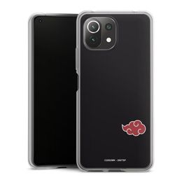 DeinDesign Xiaomi Mi 11 Lite 5G NE Handy Silikon H&uuml;lle Case transparent Handyh&uuml;lle Akatsuki Official Licensed Product Naruto Shippuden Silikon Case