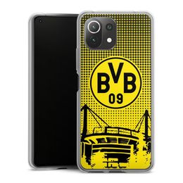 DeinDesign Xiaomi Mi 11 Lite 5G NE Handy Silikon H&uuml;lle Case transparent Handyh&uuml;lle Bvb Stadium Borussia Dortmund Silikon Case