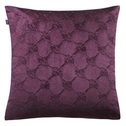 JOOP! Kissenbezug Velvety, Beere, Textil, Uni, 45x45 cm, hochwertige Qualit&auml;t, Wohntextilien, Bez&uuml;ge, Kissenbez&uuml;ge