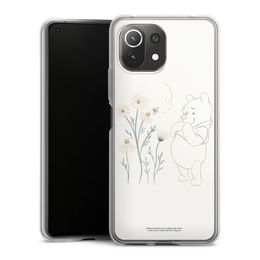 DeinDesign Xiaomi Mi 11 Lite 5G NE Handy Silikon H&uuml;lle Case transparent Handyh&uuml;lle Disney Winnie The Pooh Bee Silikon Case