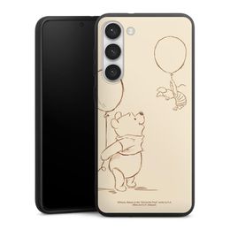 DeinDesign Galaxy S23+ Handy Premium Silikon H&uuml;lle Handyh&uuml;lle schwarz Case Disney Official Licensed Product Winnie The Pooh Silikon Premium Case