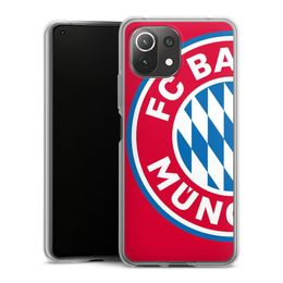 DeinDesign Xiaomi Mi 11 Lite 5G NE Handy Silikon H&uuml;lle Case transparent Handyh&uuml;lle Fc Bayern M&uuml;nchen Fcb Official Licensed Product Silikon Case