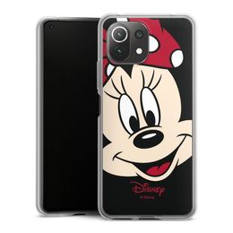 DeinDesign Xiaomi Mi 11 Lite 5G NE Handy Silikon H&uuml;lle Case transparent Handyh&uuml;lle Minnie Mouse Official Licensed Product Disney Silikon Case