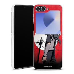 DeinDesign Galaxy Z Flip 6 Handy Hard Case Schutzh&uuml;lle transparent Smartphone Handy H&uuml;lle Manga Naruto Shippuden Anime Hard Case