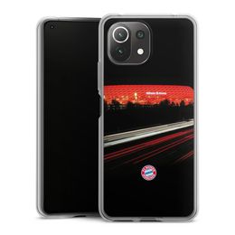 DeinDesign Xiaomi Mi 11 Lite 5G NE Handy Silikon H&uuml;lle Case transparent Handyh&uuml;lle Fc Bayern M&uuml;nchen Fcb Stadium Silikon Case