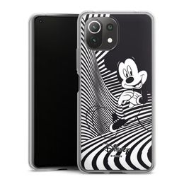 DeinDesign Xiaomi Mi 11 Lite 5G NE Handy Silikon H&uuml;lle Case transparent Handyh&uuml;lle Disney Mickey Mouse Official Licensed Product Silikon Case