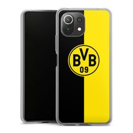 DeinDesign Xiaomi Mi 11 Lite 5G NE Handy Silikon H&uuml;lle Case transparent Handyh&uuml;lle Coat Of Arms Borussia Dortmund Bvb Silikon Case