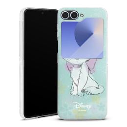 DeinDesign Galaxy Z Flip 6 Handy Hard Case Schutzh&uuml;lle transparent Smartphone Handy H&uuml;lle Aristocats Mary Official Licensed Product Disney Hard Case