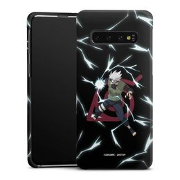 DeinDesign Galaxy S10 Handy Premium Case Smartphone Handyh&uuml;lle Schutzh&uuml;lle matt Naruto Shippuden Official Licensed Product Kakashi Premium Case