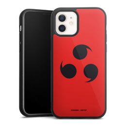 DeinDesign iPhone 12 Handy Gallery Case Handyh&uuml;lle 9H Geh&auml;rtetes Glas R&uuml;ckseite H&uuml;lle Naruto Shippuden Sharingan Official Licensed Product Gallery Case