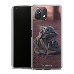 DeinDesign Xiaomi Mi 11 Lite 5G NE Handy Silikon H&uuml;lle Case transparent Handyh&uuml;lle The Child Star Wars Baby Yoda Silikon Case