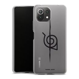 DeinDesign Xiaomi Mi 11 Lite 5G NE Handy Silikon H&uuml;lle Case transparent Handyh&uuml;lle Konoha Sasuke Naruto Shippuden Silikon Case