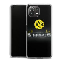 DeinDesign Xiaomi Mi 11 Lite 5G NE Handy Silikon H&uuml;lle Case transparent Handyh&uuml;lle Borussia Dortmund Bvb Stadium Silikon Case