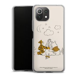 DeinDesign Xiaomi Mi 11 Lite 5G NE Handy Silikon H&uuml;lle Case transparent Handyh&uuml;lle Disney Winnie The Pooh Official Licensed Product Silikon Case