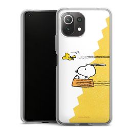 DeinDesign Xiaomi Mi 11 Lite 5G NE Handy Silikon H&uuml;lle Case transparent Handyh&uuml;lle Children Peanuts Snoopy Silikon Case
