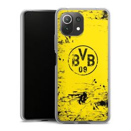 DeinDesign Xiaomi Mi 11 Lite 5G NE Handy Silikon H&uuml;lle Case transparent Handyh&uuml;lle Bvb Borussia Dortmund Official Licensed Product Silikon Case
