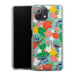 DeinDesign Xiaomi Mi 11 Lite 5G NE Handy Silikon H&uuml;lle Case transparent Handyh&uuml;lle Lilo & Stitch Movie Disney Silikon Case