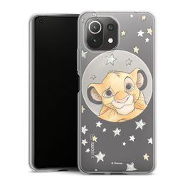 DeinDesign Xiaomi Mi 11 Lite 5G NE Handy Silikon H&uuml;lle Case transparent Handyh&uuml;lle Simba Lion King Disney Silikon Case
