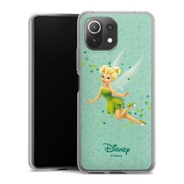 DeinDesign Xiaomi Mi 11 Lite 5G NE Handy Silikon H&uuml;lle Case transparent Handyh&uuml;lle Official Licensed Product Disney Tinkerbells Silikon Case