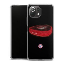 DeinDesign Xiaomi Mi 11 Lite 5G NE Handy Silikon H&uuml;lle Case transparent Handyh&uuml;lle Fc Bayern M&uuml;nchen Fcb Official Licensed Product Stadium Silikon Case