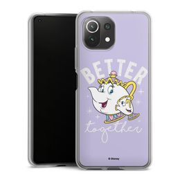 DeinDesign Xiaomi Mi 11 Lite 5G NE Handy Silikon H&uuml;lle Case transparent Handyh&uuml;lle The Beauty And The Beast Tassilo Disney Silikon Case