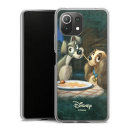 DeinDesign Xiaomi Mi 11 Lite 5G NE Handy Silikon H&uuml;lle Case transparent Handyh&uuml;lle Official Licensed Product Lady And The Tramp Disney Silikon Case