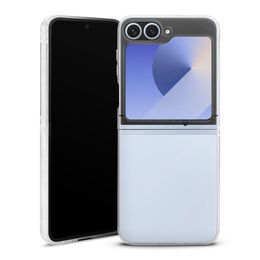 DeinDesign Galaxy Z Flip 6 Handy Hard Case Schutzh&uuml;lle transparent Smartphone Handy H&uuml;lle Happiness Motiv Ohne Hintergrund Statement Hard Case