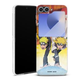 DeinDesign Galaxy Z Flip 7 FE Handy Hard Case Schutzh&uuml;lle transparent Smartphone Handy H&uuml;lle Naruto Shippuden Minato Namikaze Official Licensed Product Hard Case