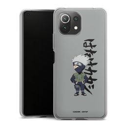 DeinDesign Xiaomi Mi 11 Lite 5G NE Handy Silikon H&uuml;lle Case transparent Handyh&uuml;lle Official Licensed Product Naruto Shippuden Kakashi Silikon Case