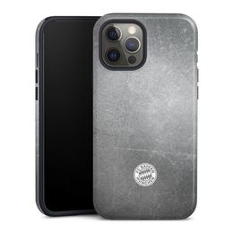 DeinDesign iPhone 12 Pro Max Handy Panzer Handyh&uuml;lle robuste Outdoor H&uuml;lle Schutzh&uuml;lle gl&auml;nzend Concrete Fcb Fc Bayern M&uuml;nchen Tough Case