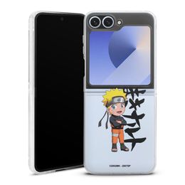 DeinDesign Galaxy Z Flip 6 Handy Hard Case Schutzh&uuml;lle transparent Smartphone Handy H&uuml;lle Official Licensed Product Naruto Shippuden Anime Hard Case